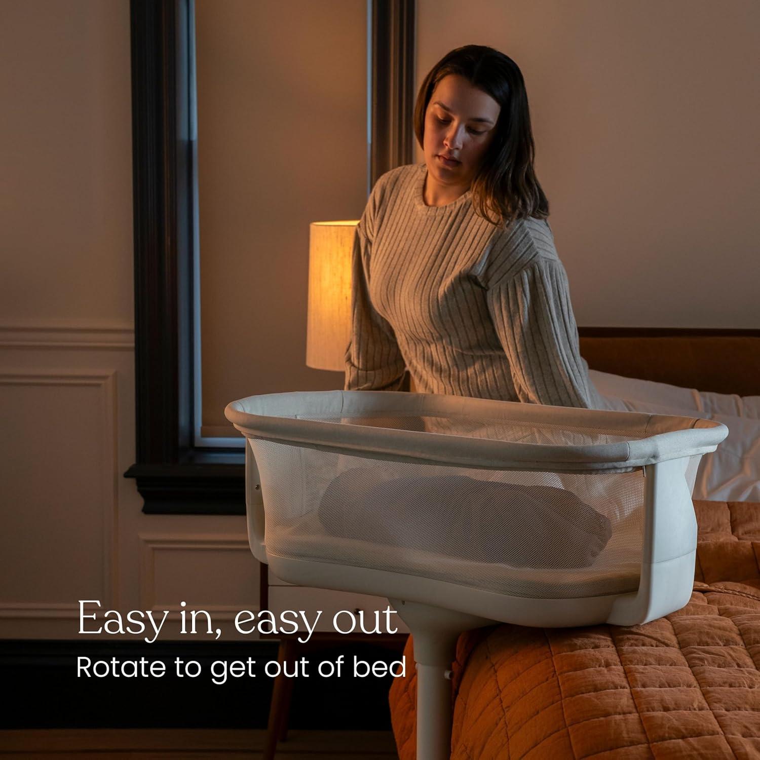 HALO® BassiNest® Swivel Sleeper 4.0 Signature, Over-Bed Baby Bassinet ...
